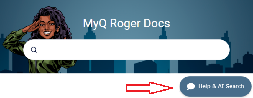 MyQ Roger Docs Chatbot Help, Terms and Conditions